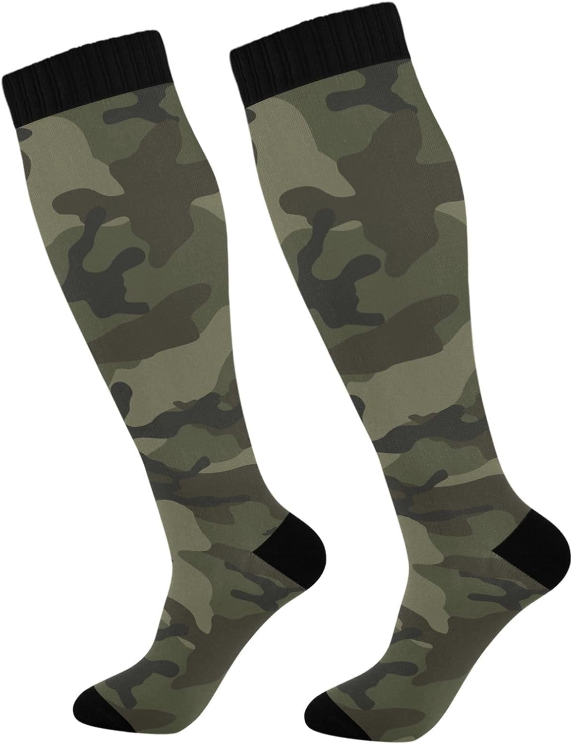 GZHJMY High Elasticity Compression Socks, High Knee Socks Adult ...