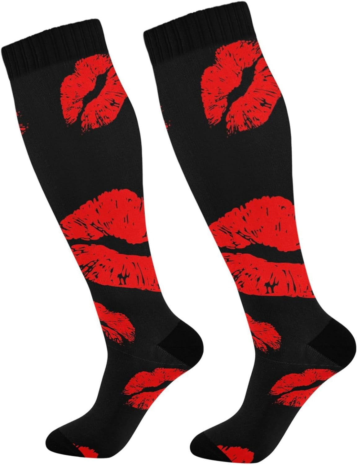 GZHJMY High Elasticity Compression Socks, High Knee Socks Adult ...