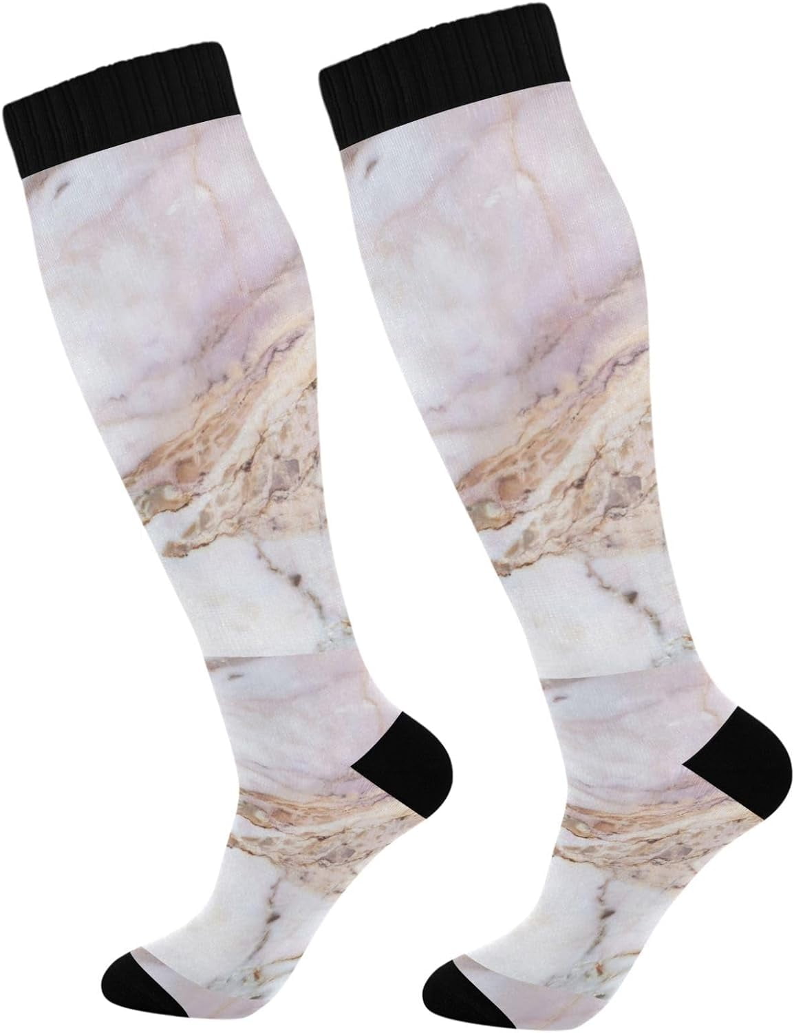 GZHJMY High Elasticity Compression Socks, High Knee Socks Adult ...