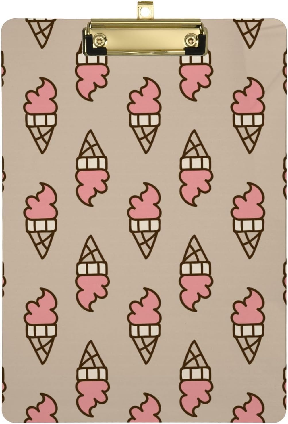 GZHJMY Ice Cream Clipboard A4 Standard Size Decorative Clipboard with ...