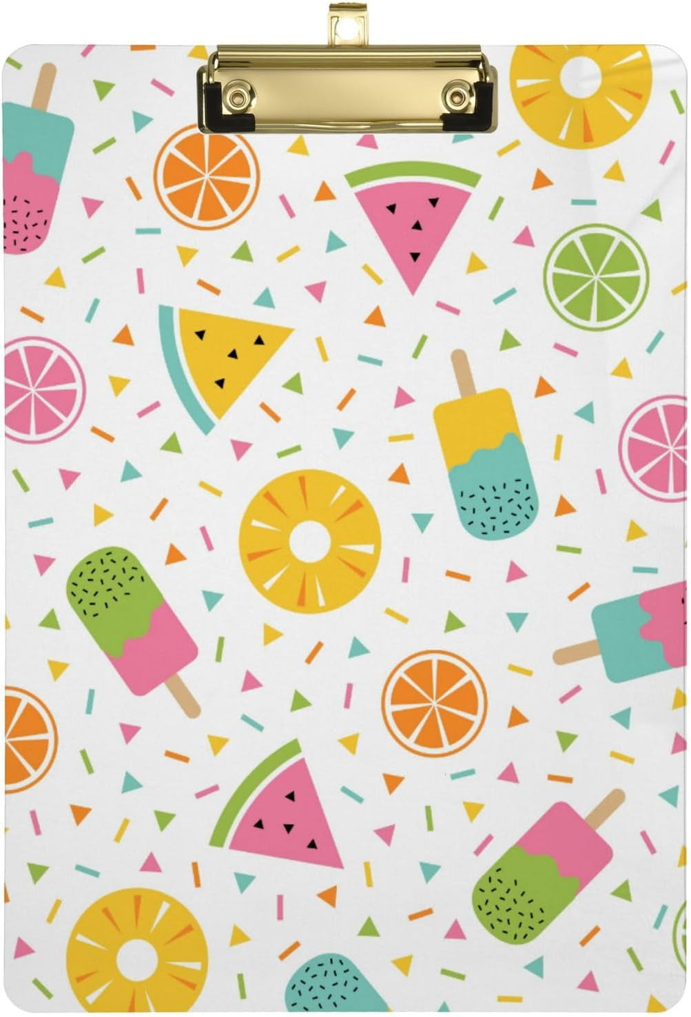 GZHJMY Ice Cream Clipboard A4 Standard Size Decorative Clipboard with ...