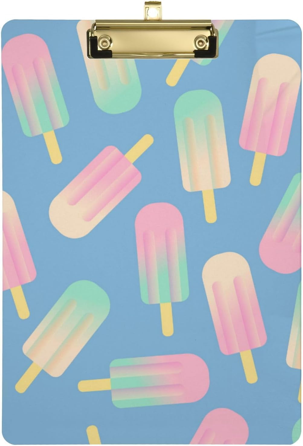 GZHJMY Ice Cream Clipboard A4 Standard Size Decorative Clipboard with ...