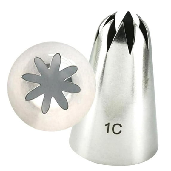 GZHJMY Icing Piping Tip, Large Tips Steel, Cake Icer Tips Large Icing ...