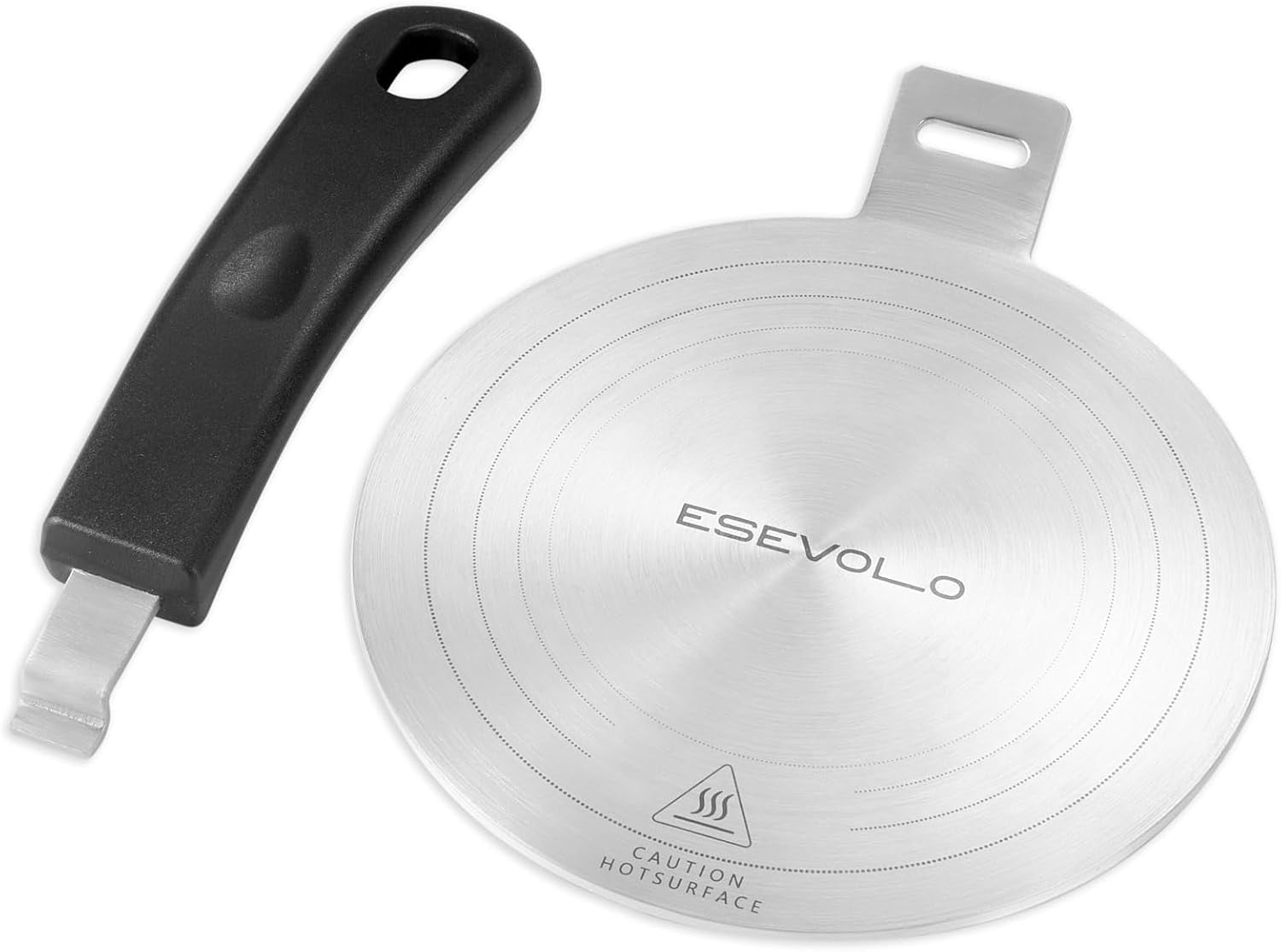 GZHJMY Induction Adapter Plate Detachable, 5.5 Inch Stainless Steel ...