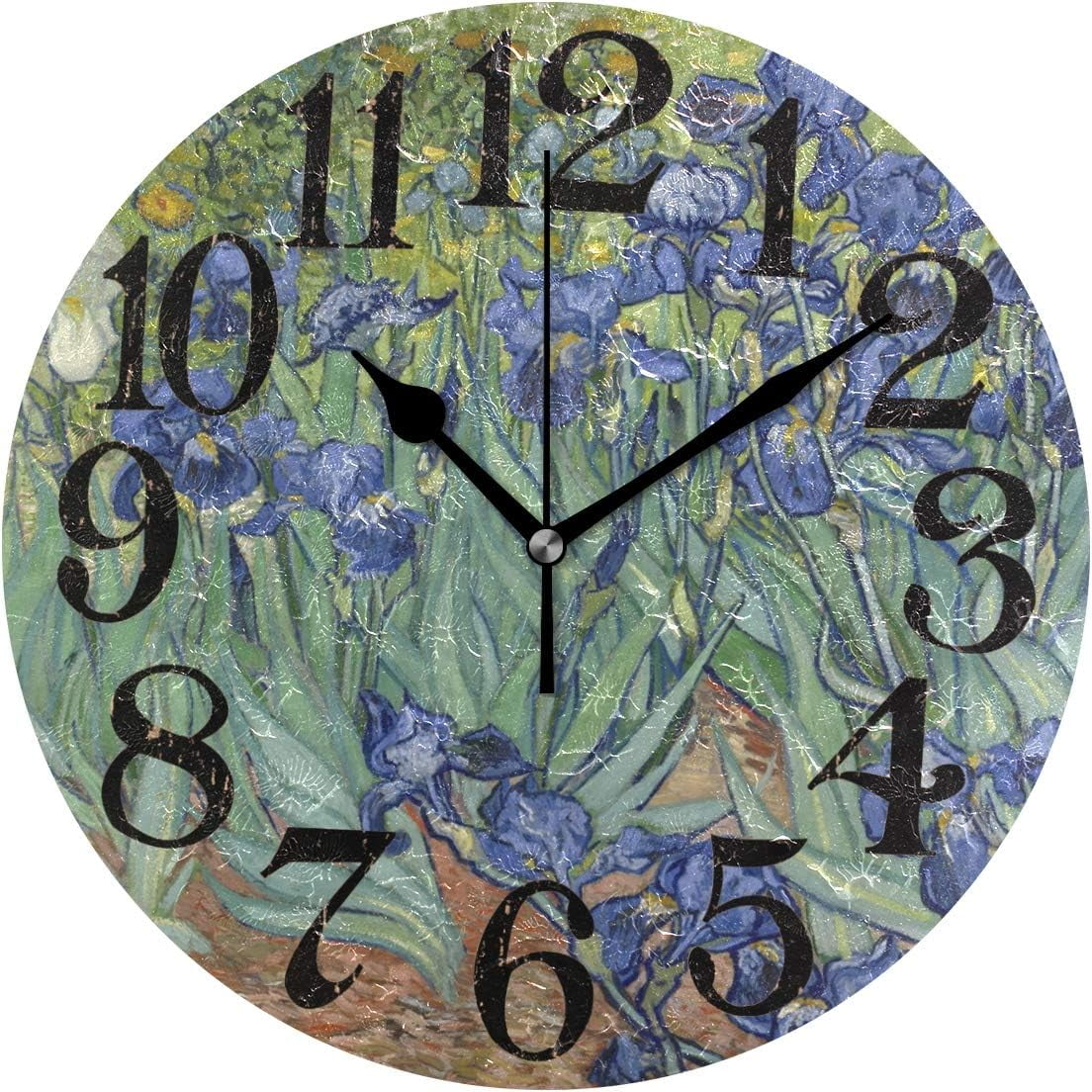 GZHJMY Iris by Vincent Van Gogh Floral Pattern Garden Flower Field ...