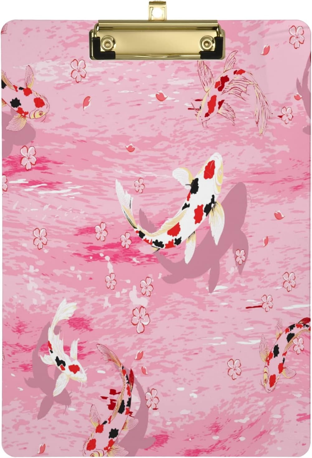 GZHJMY Japanese Spring Cherry Blossom Flower Fish Acrylic Clipboard ...