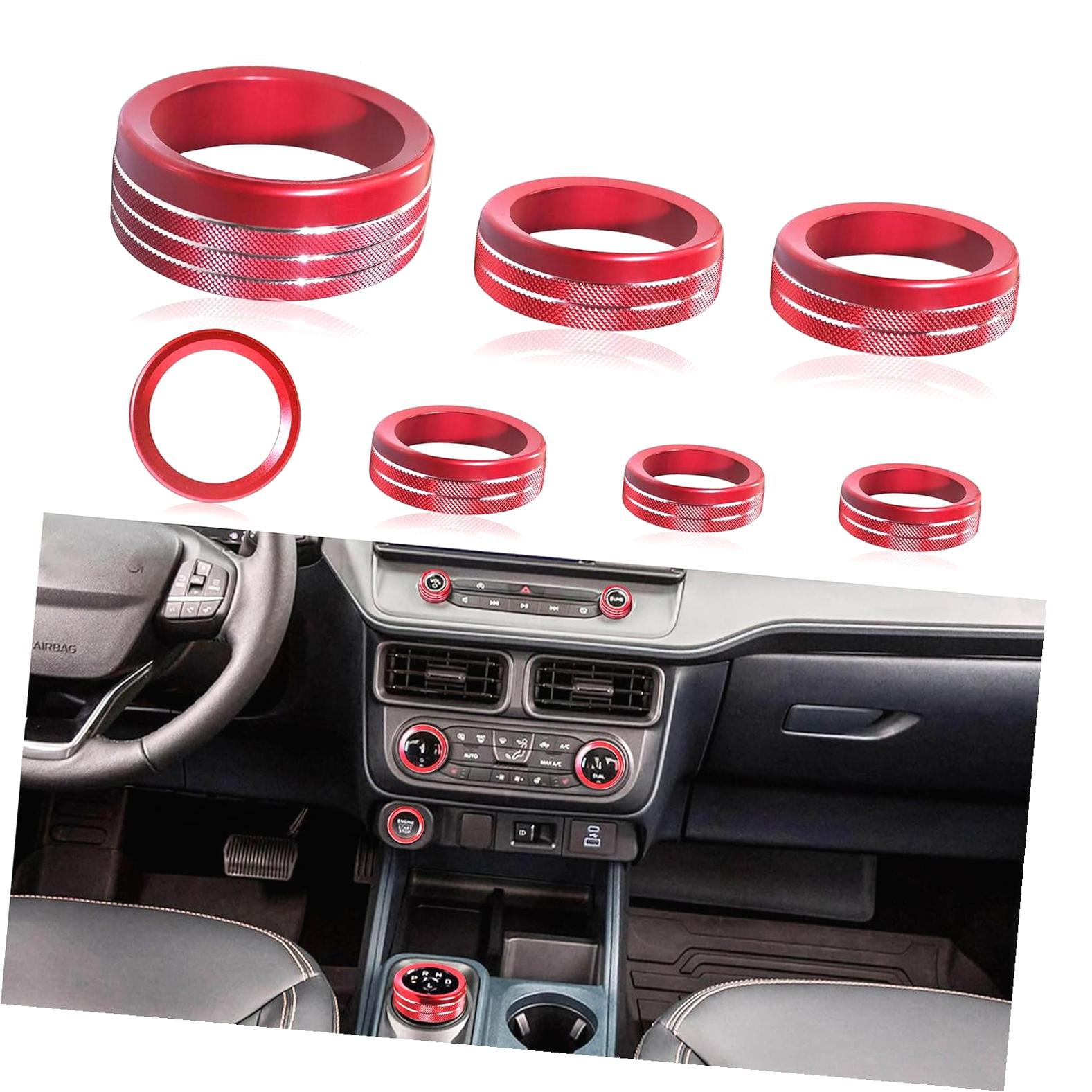 GZHJMY Knob Cover for 2022-2024 Models: Air Conditioner, Headlight ...