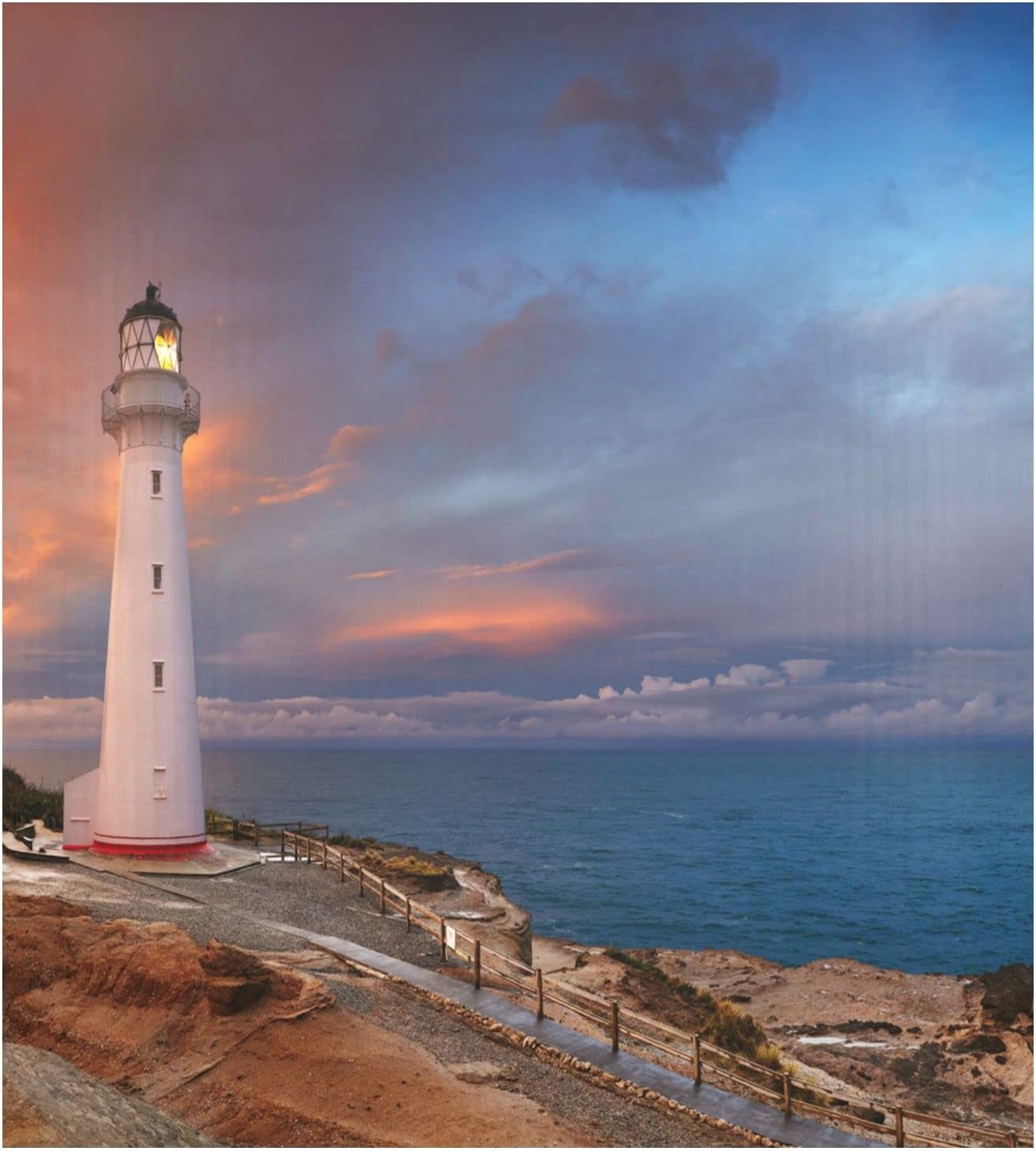 GZHJMY Lighthouse Sea Dishwasher Magnet Sticker, Refrigerator Magnetic ...