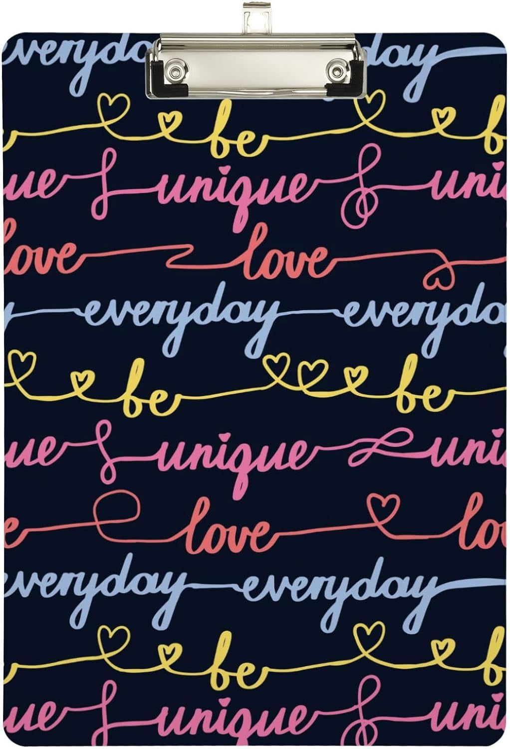 GZHJMY Love Unique Clipboard Classrooms Office Clipboard A4 Standard ...
