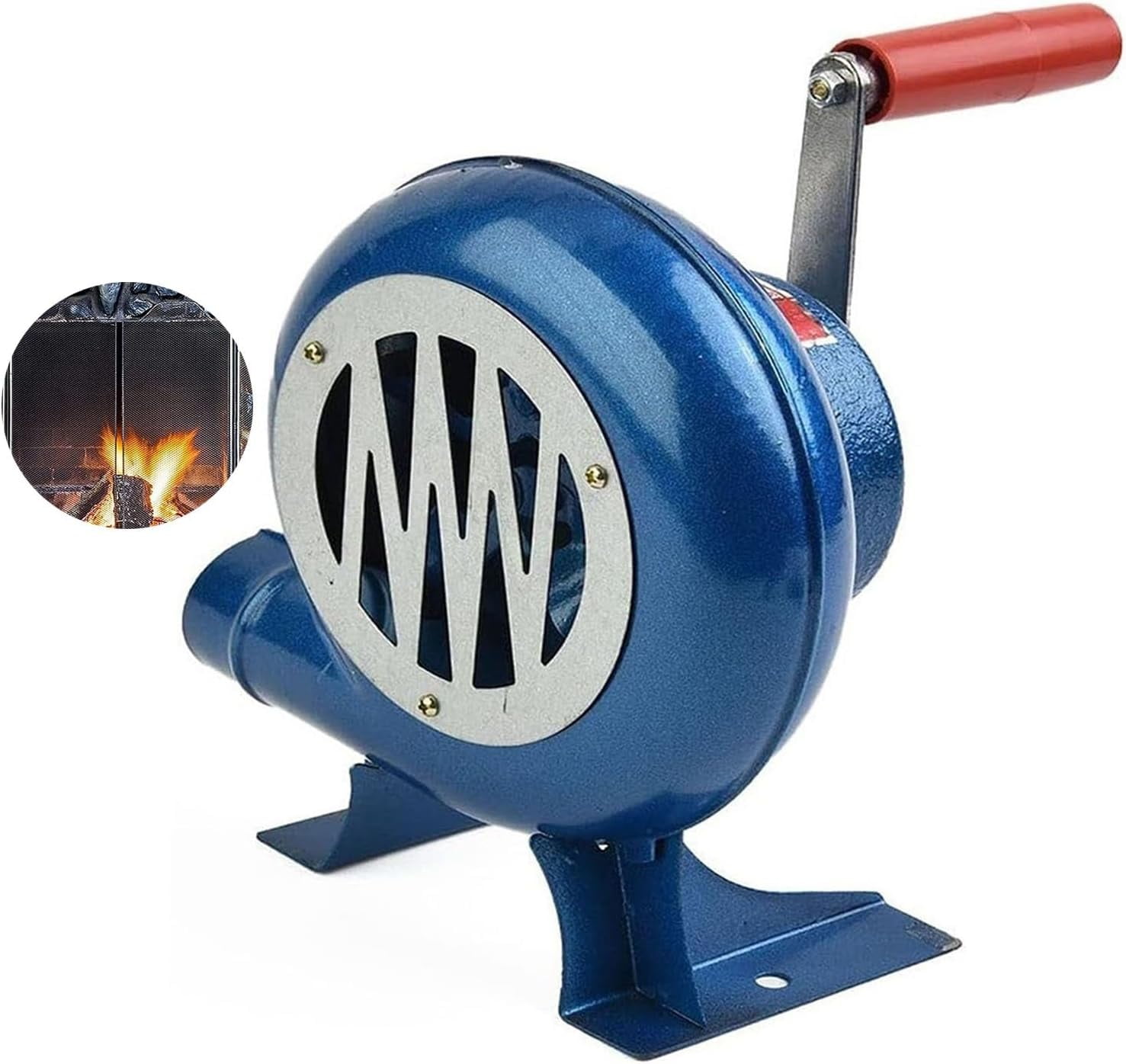 GZHJMY Manual Iron Gear BBQ Blower - Iron Gear Popcorn Fan Manual Fan ...