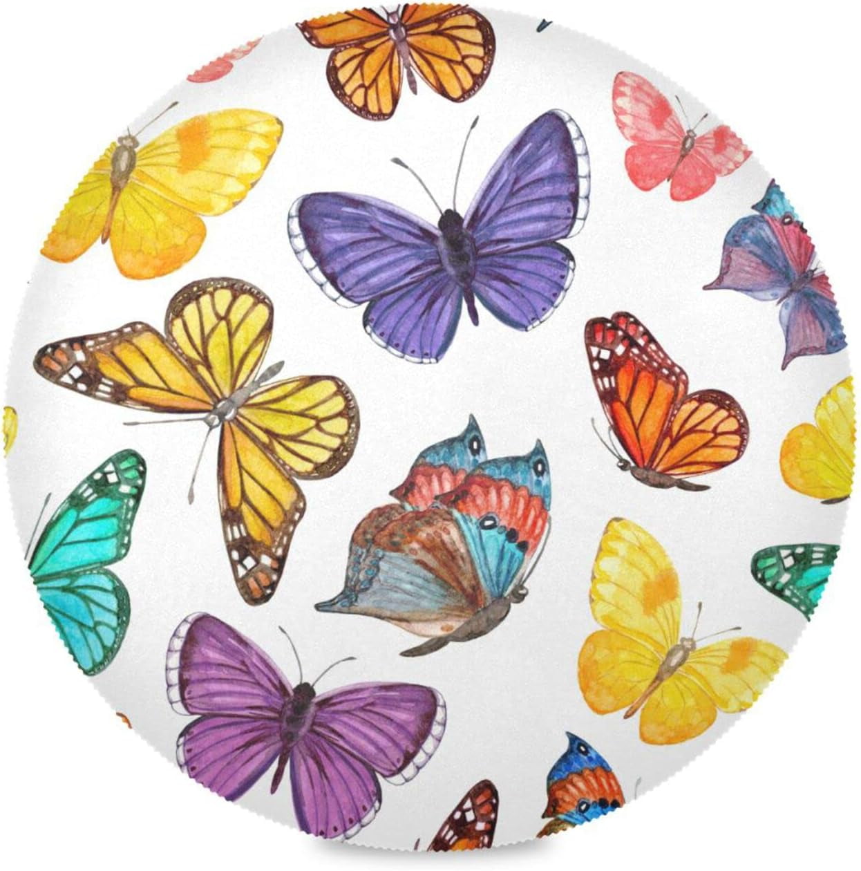 GZHJMY Mdkxodewnde0smhnqwn3du1sm3nx 15.4 Inch Round Dinner Placemat ...