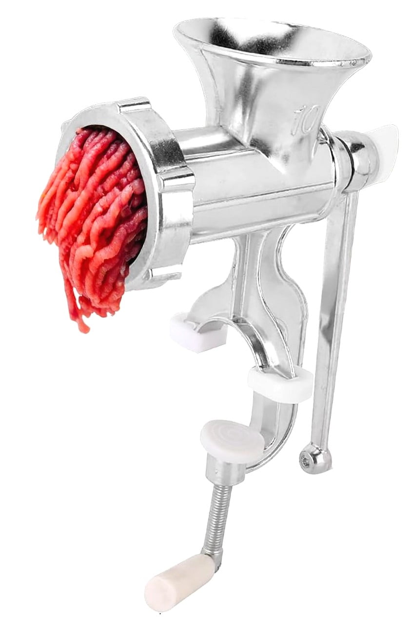 GZHJMY Meat Grinder Manual, Steel Hand Crank Meat Mincer, Sausage Maker ...