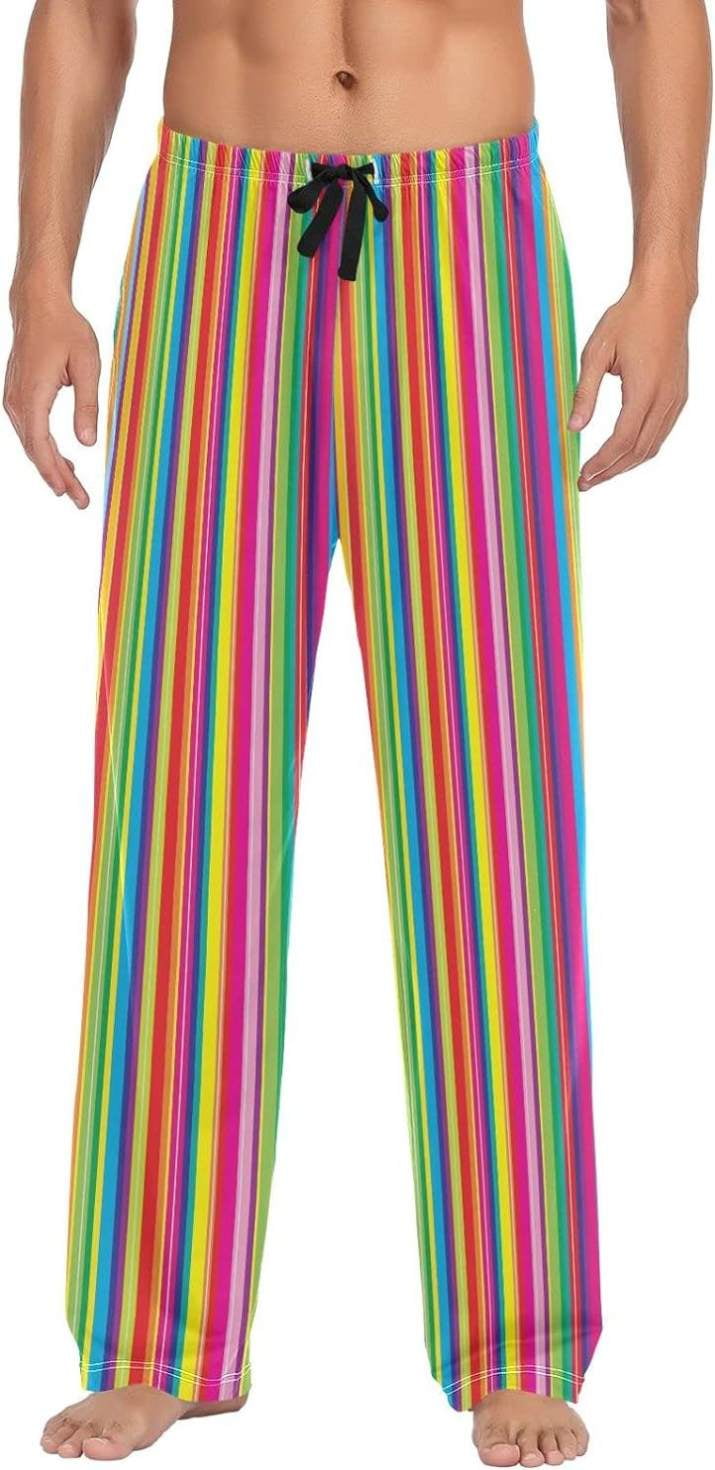 GZHJMY Mexican Serape Pajama Pants for Men, Lounge Pants Lightweight ...