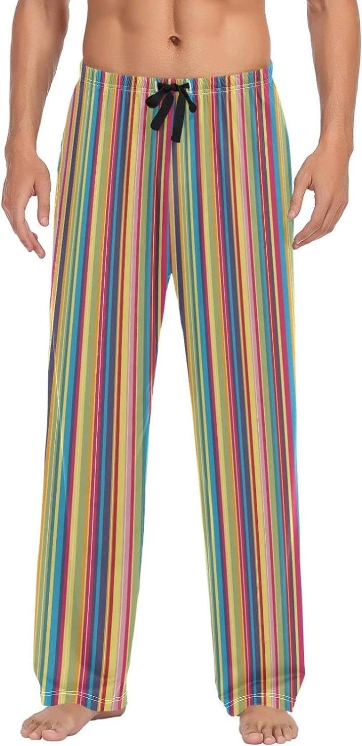 GZHJMY Mexican Serape Pajama Pants for Men, Lounge Pants Lightweight ...