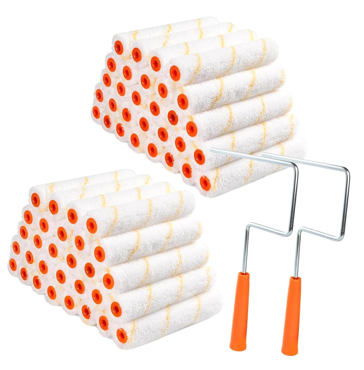 GZHJMY Microfiber Paint Roller Covers, Paint Roller 6 Inch (3/8 Inch ...