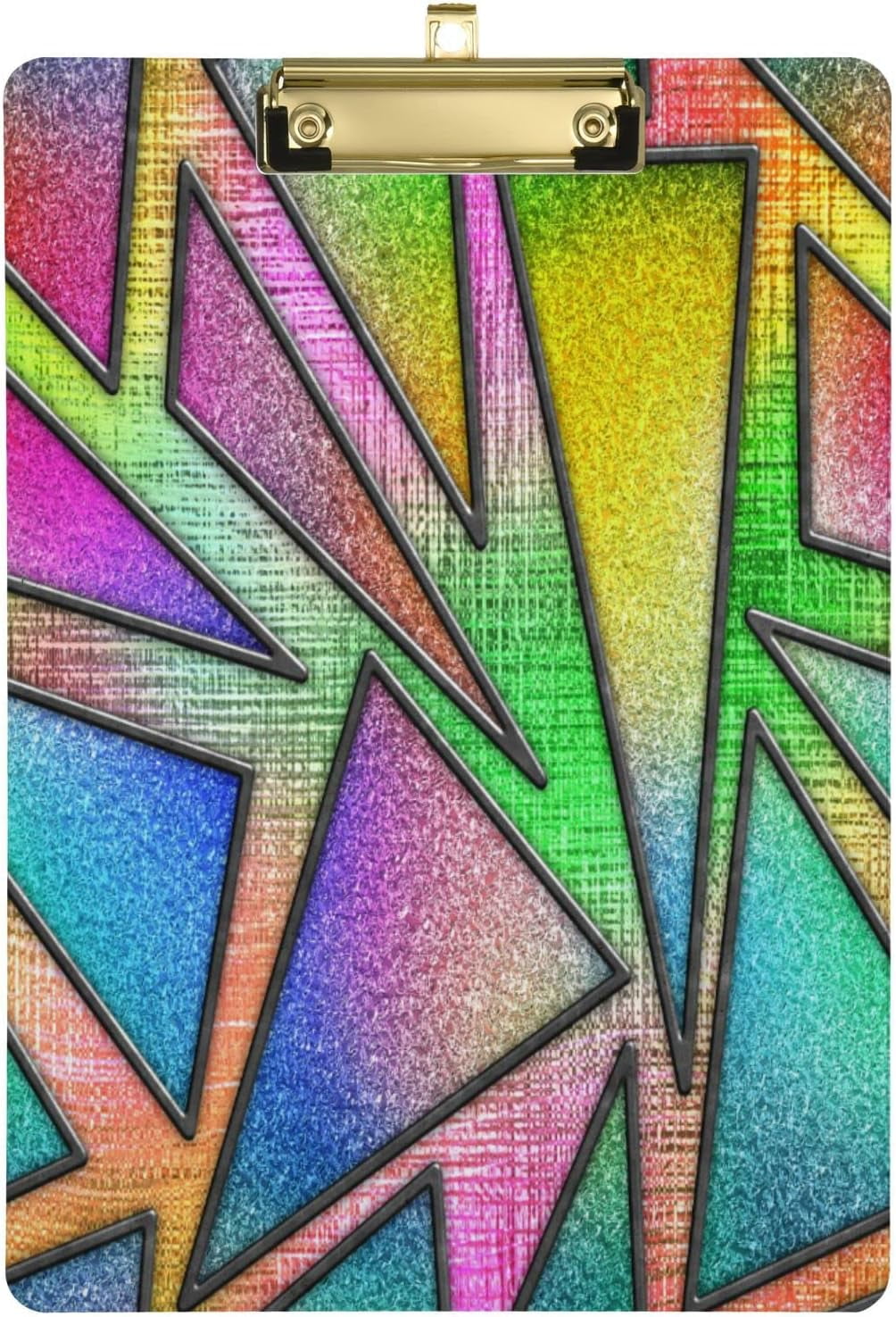 GZHJMY Multicolored Glass Clipboard,Standard A4 Letter Size Hardboard ...