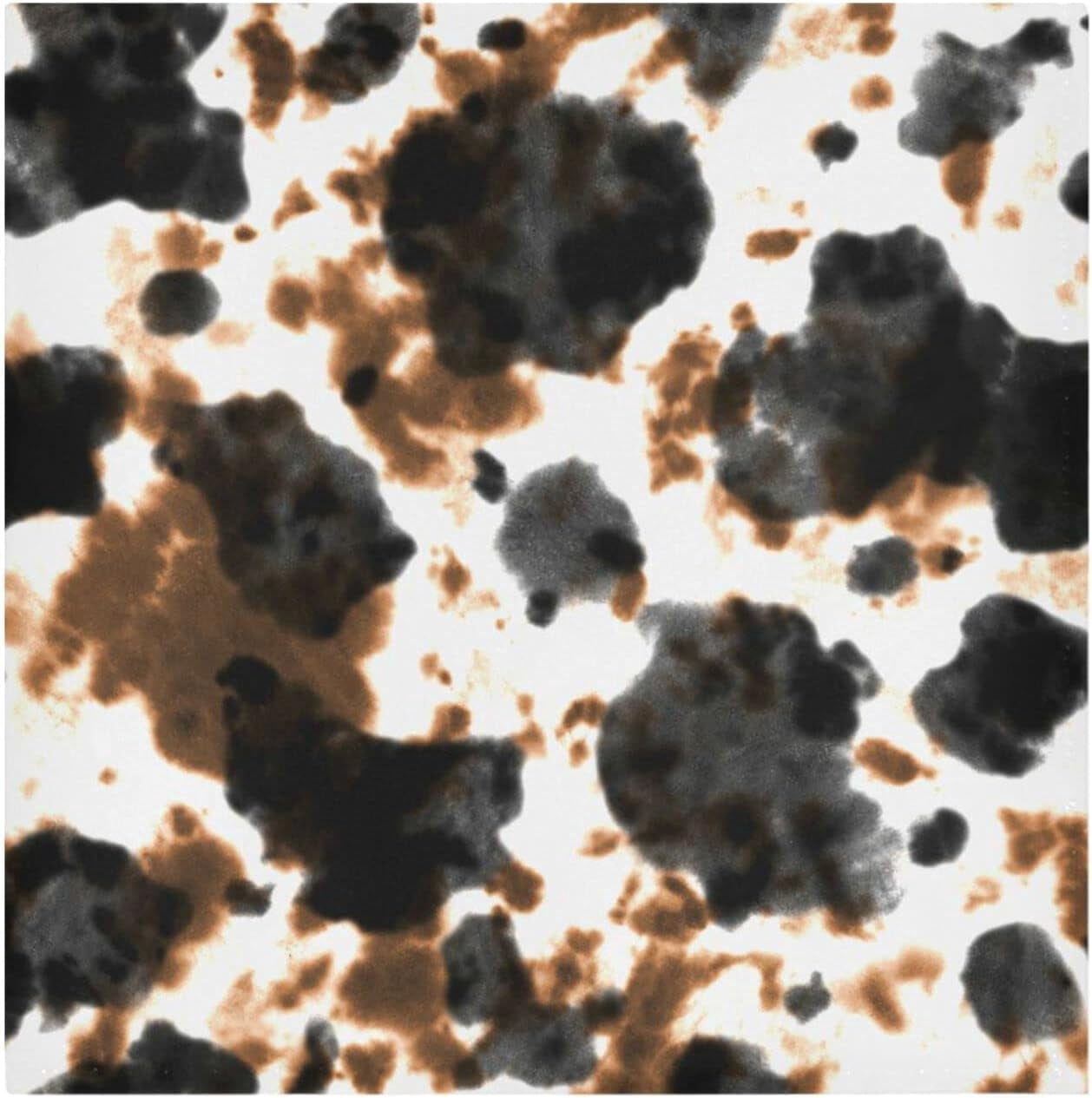 GZHJMY Napkin Black White Cow Print Grunge Kitchen Dining Table ...
