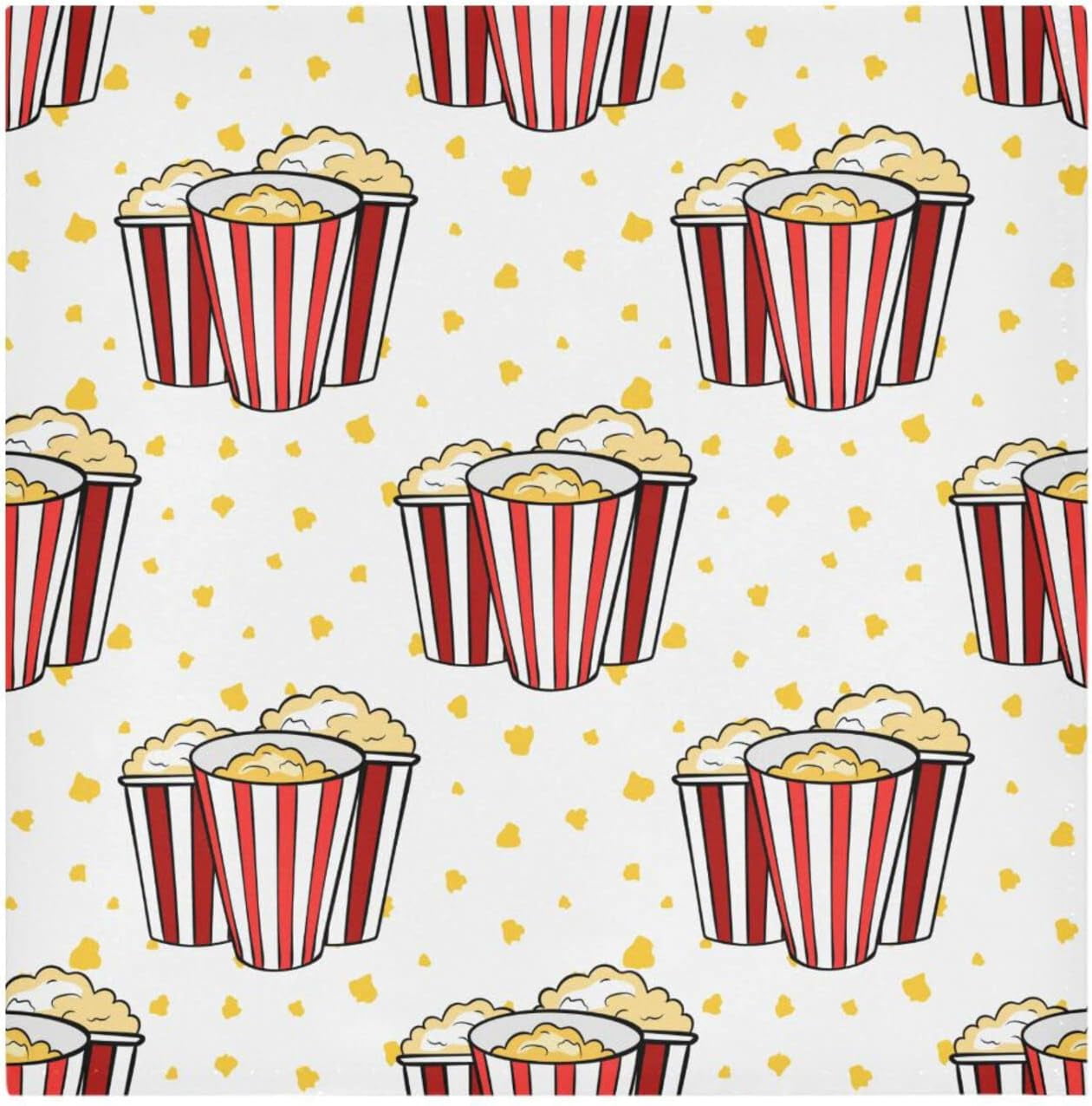 GZHJMY Napkin Popcorn Cartoon Fun Kitchen Dining Table Collection ...