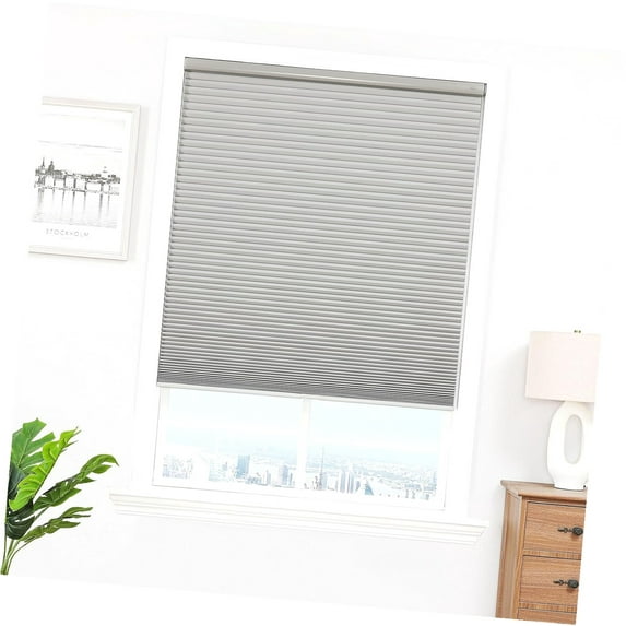 GZHJMY No No Drill Window Blinds for Indoor, Shades Cellular Shades ...