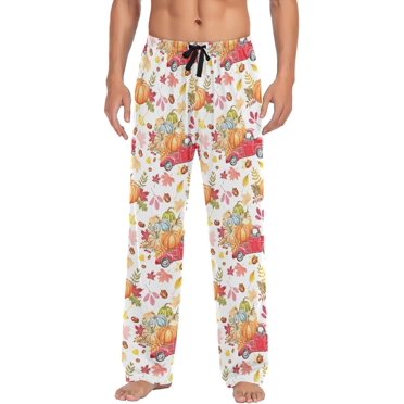 The Simpsons Mens Homer Pajama Pants Sleepwear Loungewear, Yellow, Size ...