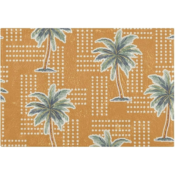 Palm Tree Bath Decor