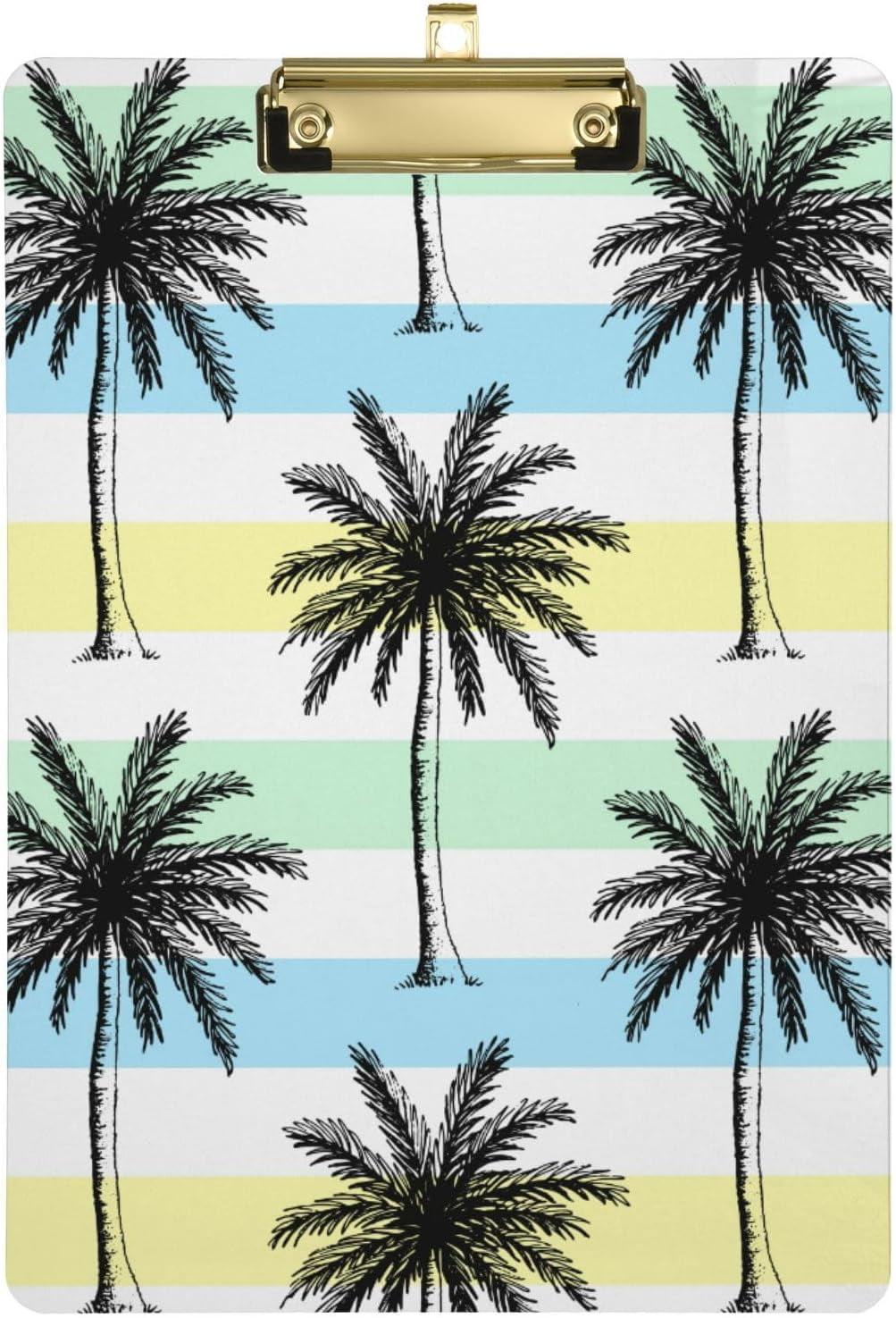 GZHJMY Palm Tree Clipboard, Acrylic Standard Letter A4 Standard Size ...