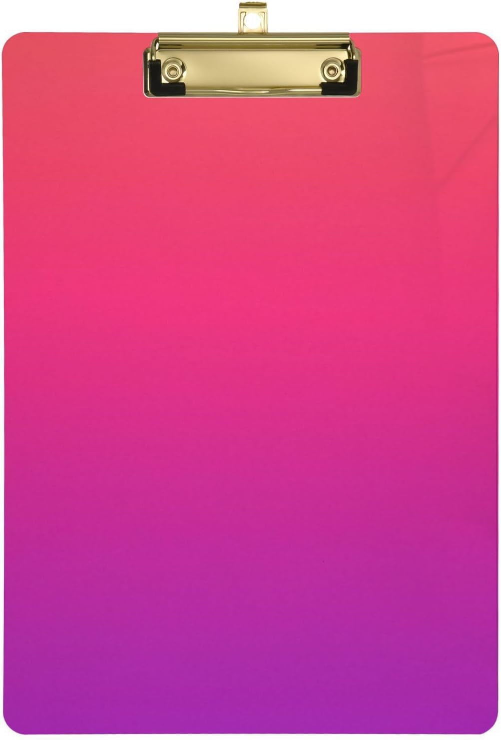 GZHJMY Pink Solid Color Clipboards Acrylic A4 Letter Size Clipboards ...