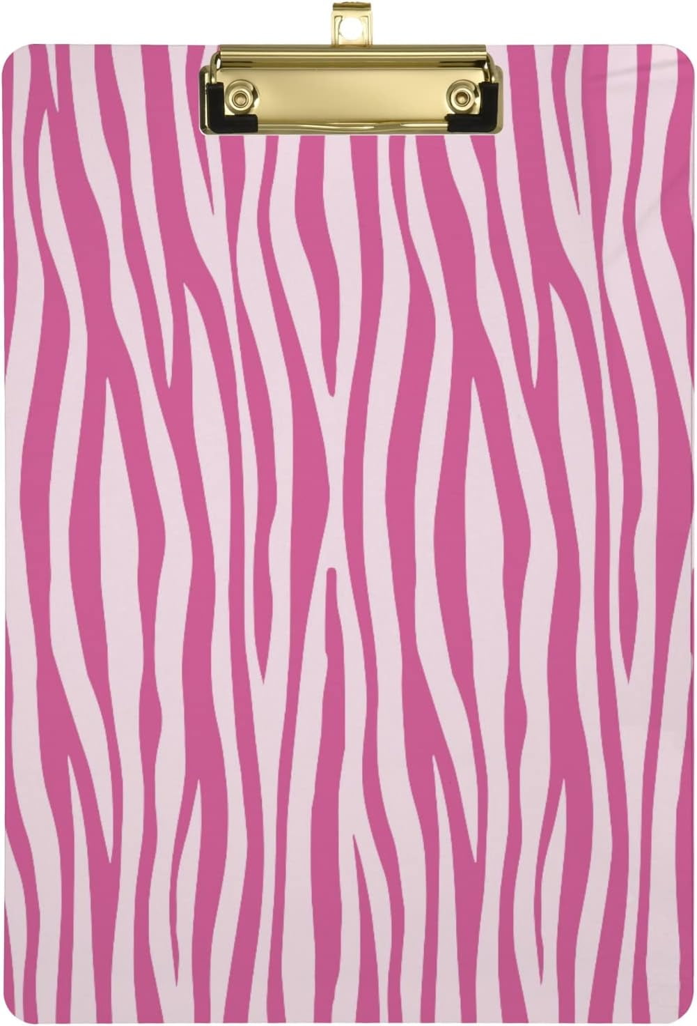 GZHJMY Pink Tiger Print Zebra Acrylic Clipboard Letter Size 9" x 12.5 ...
