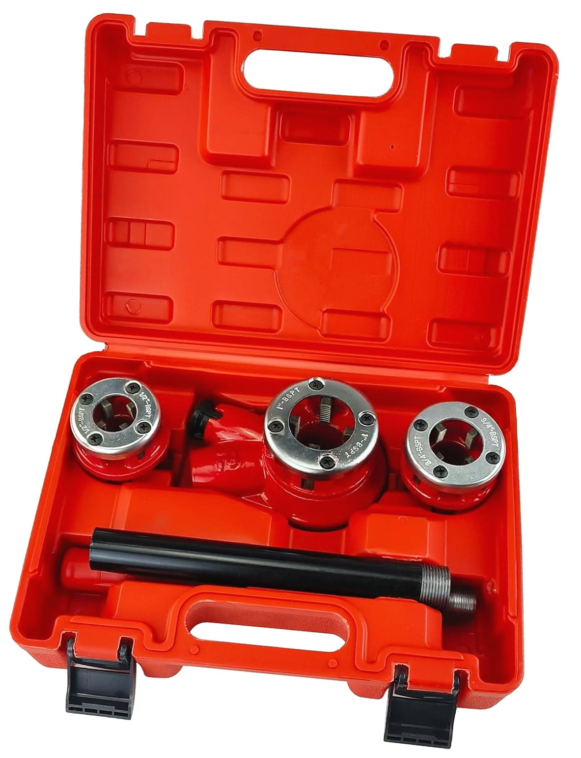 GZHJMY Pipe Threader Ratchet Kit, 1/2" 3/4" 1" Manual Pipe Threading ...