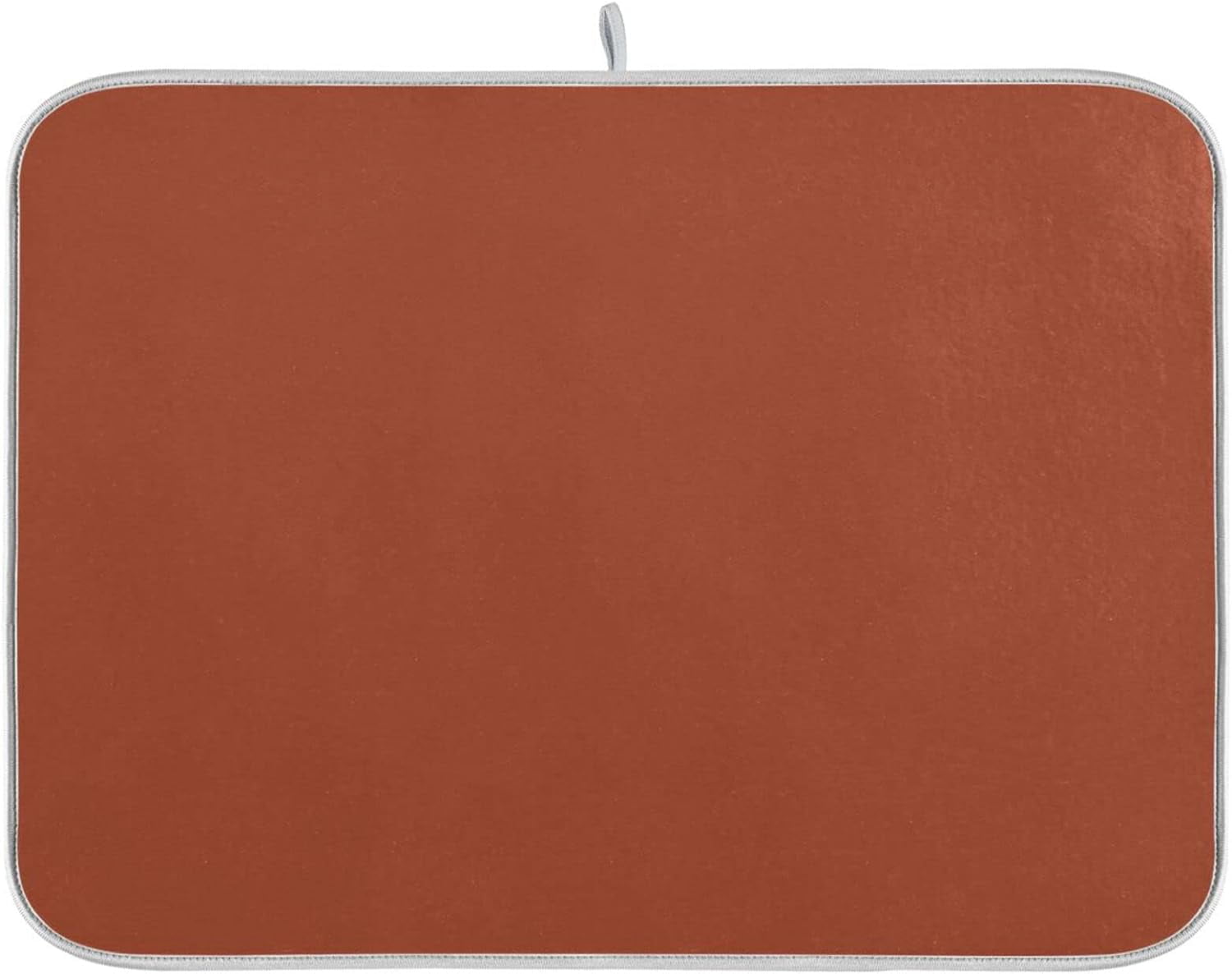 GZHJMY Plain Clear Rust Solid Color Dish Drying Mat for Kitchen Counter ...