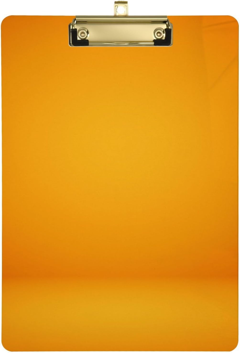 GZHJMY Plain Orange Solid Color Clipboards Acrylic A4 Letter Size ...