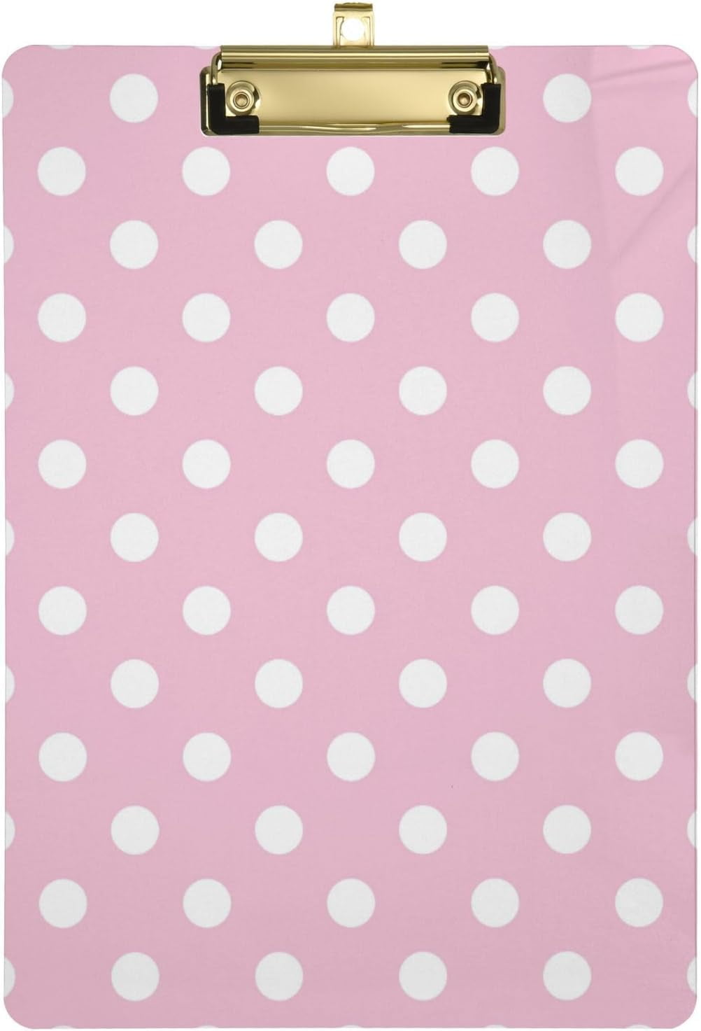 GZHJMY Polka Dot Pink Clipboards Acrylic A4 Letter Size Clipboards with ...