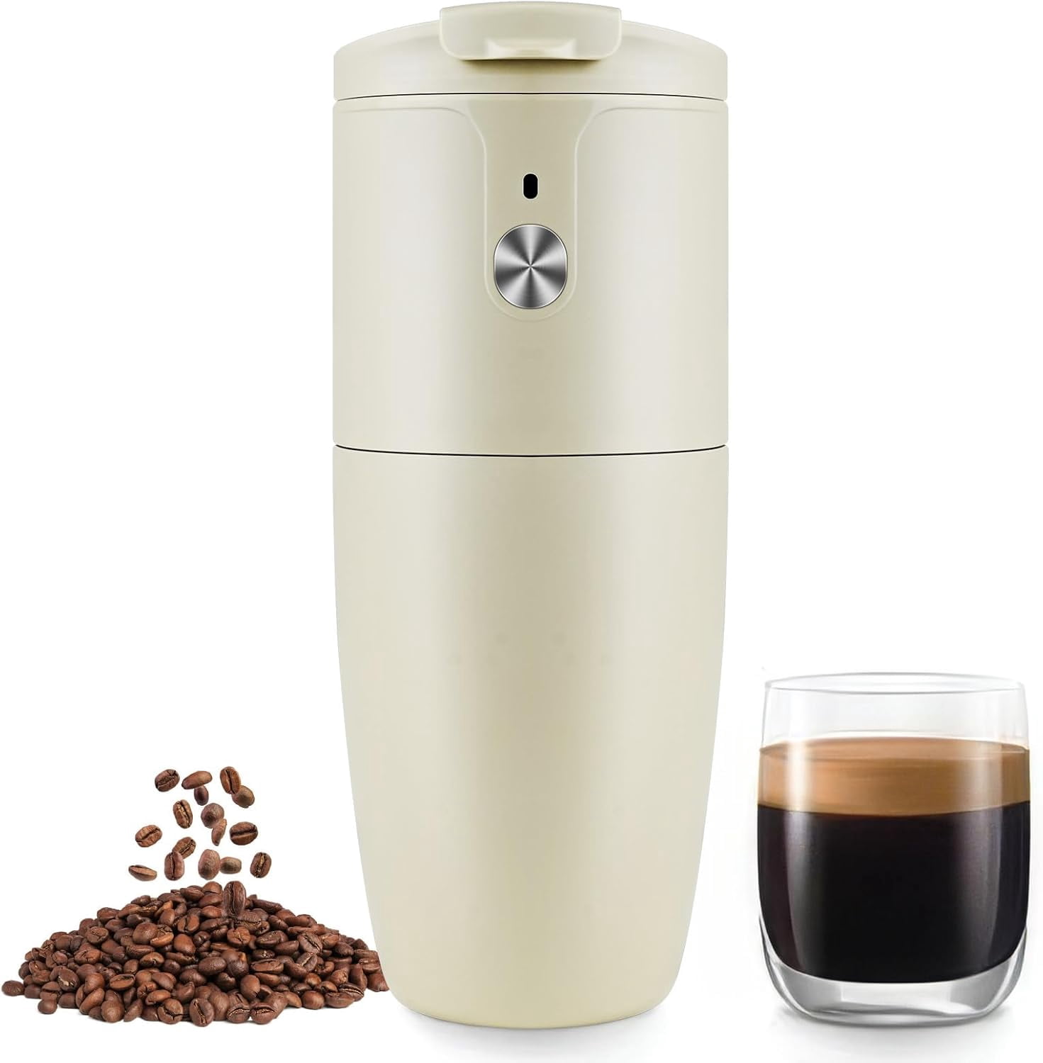 GZHJMY Portable Coffee Maker - Portable Espresso Mane, Electric Coffee ...