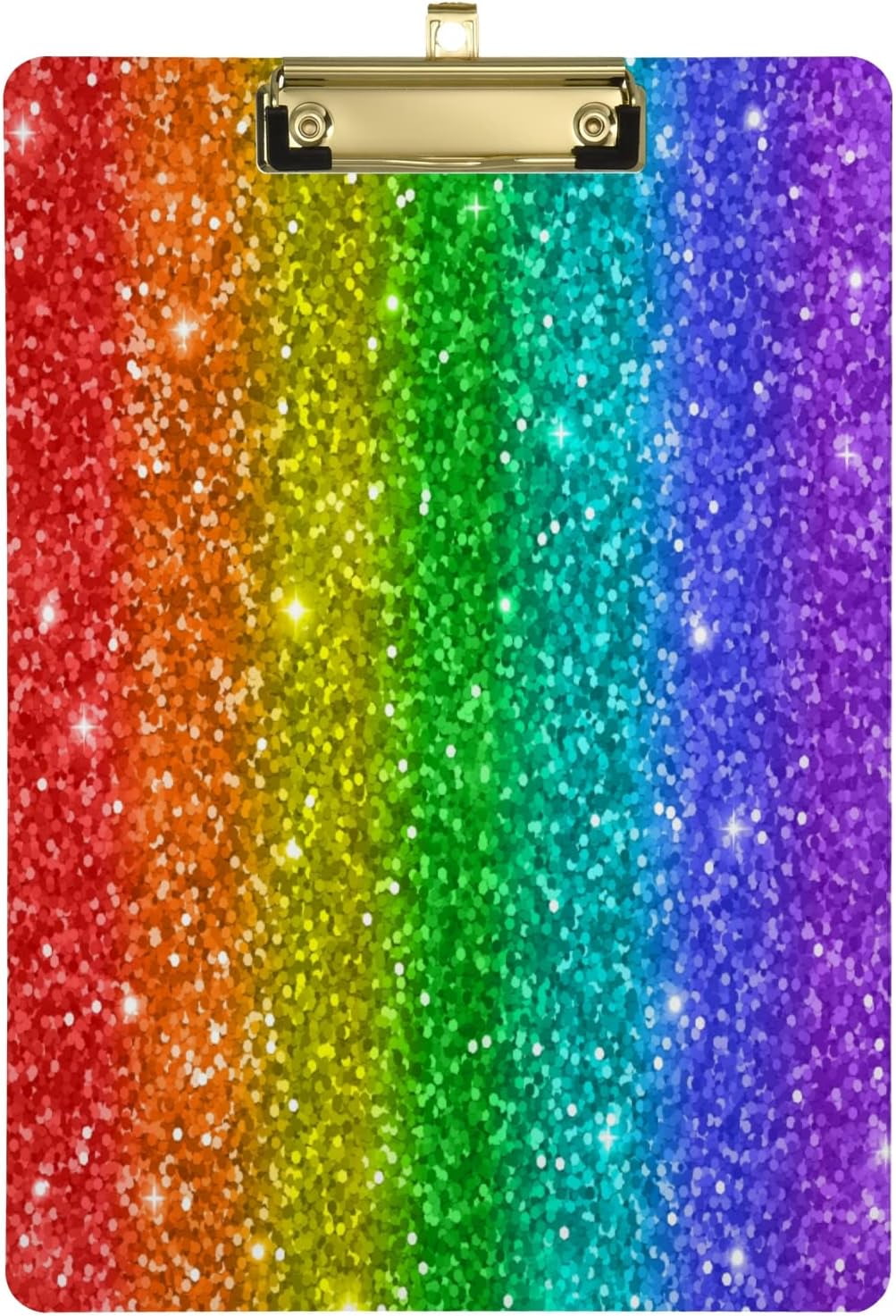 GZHJMY Rainbow Abstract Acrylic Clipboard Letter Size 9" x 12.5 ...