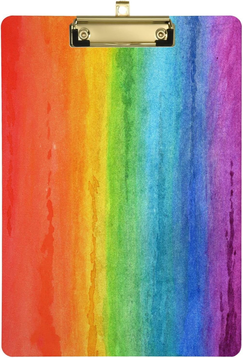 GZHJMY Rainbow Clipboard,Standard A4 Letter Size Hardboard Office ...