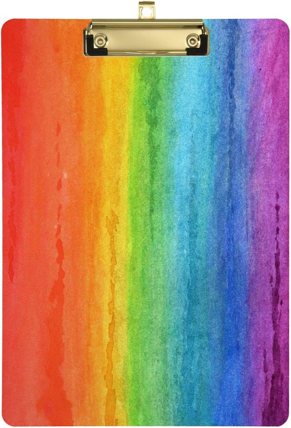 GZHJMY Rainbow Clipboard,Standard A4 Letter Size Hardboard Office ...