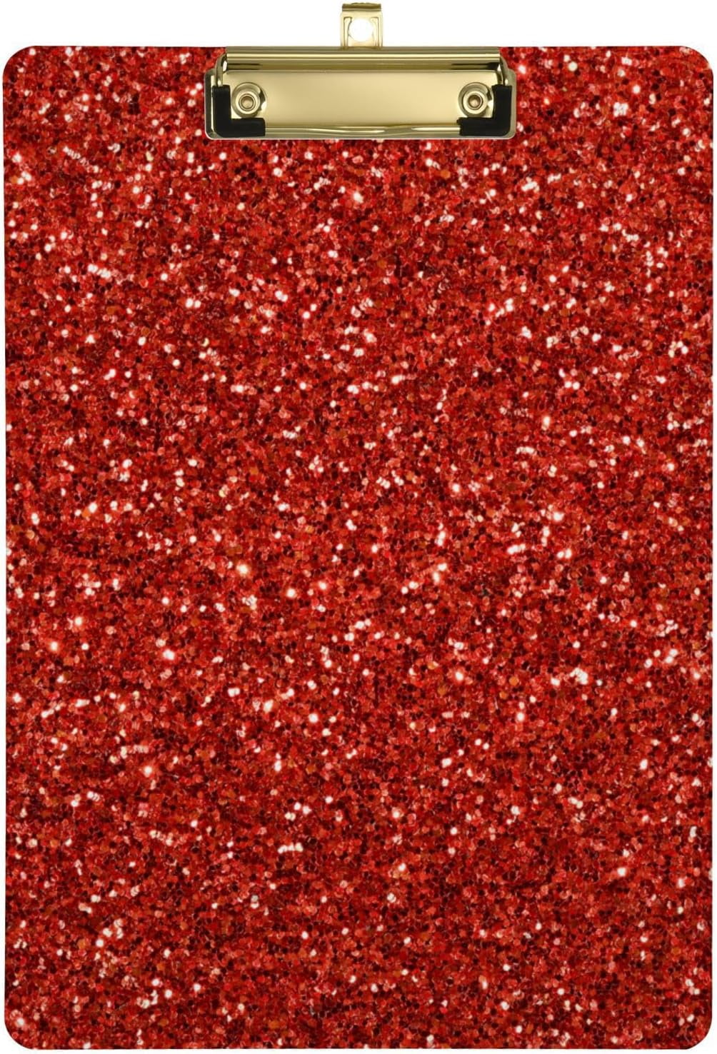 GZHJMY Red Glitter Texture Clipboards Acrylic A4 Letter Size Clipboards ...