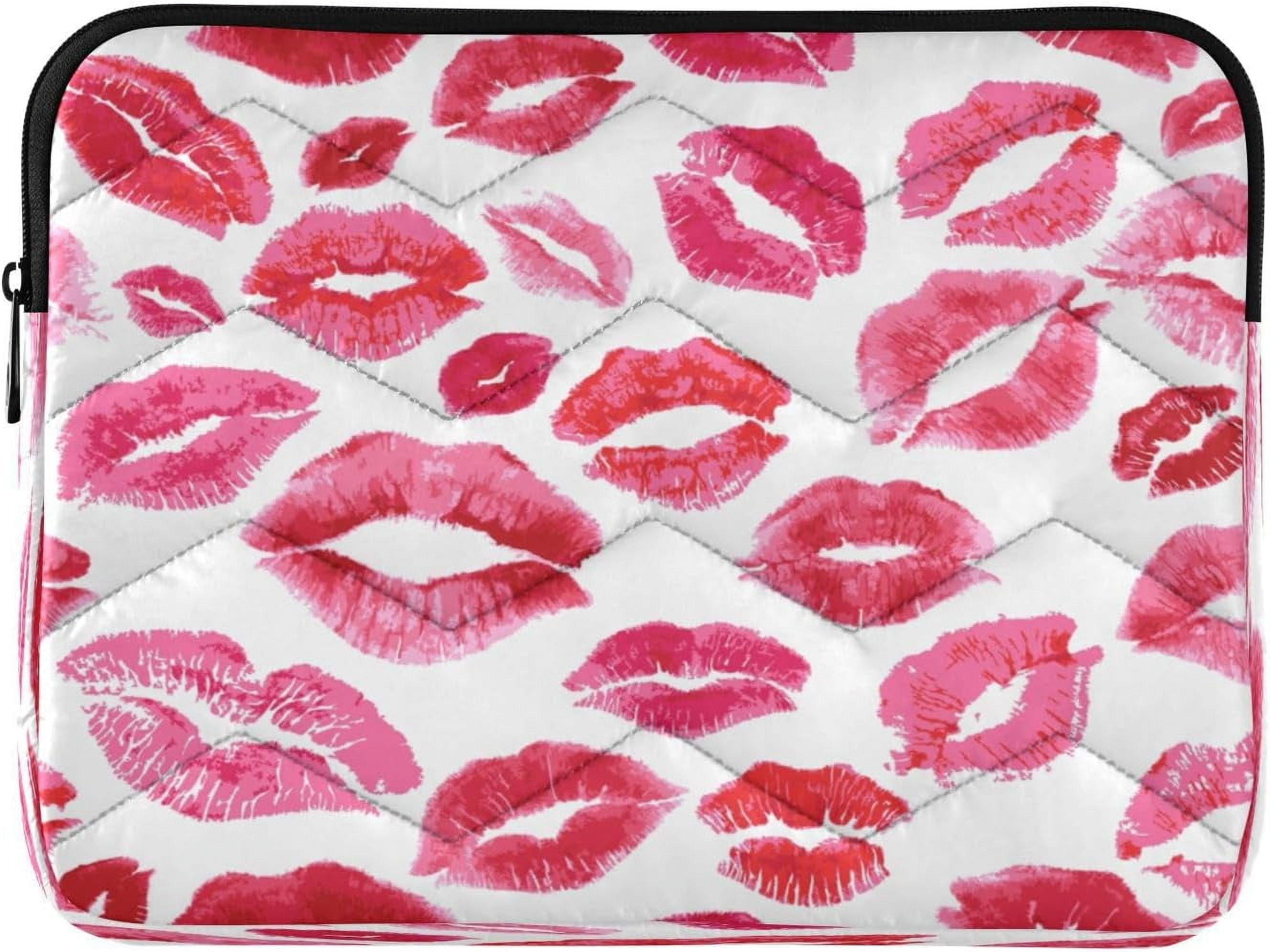 GZHJMY Red Lips Laptop Sve Case 14 inch, Shockof tective Computer Cover ...