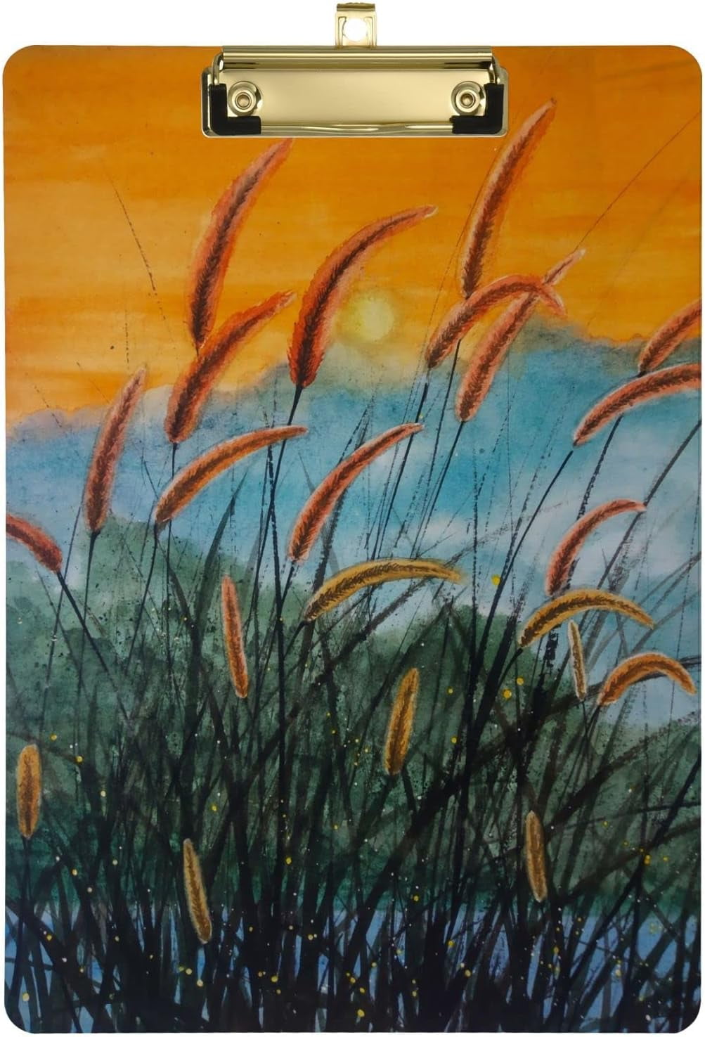 GZHJMY Reeds Sky Acrylic Clipboard, A Right Hand Assistant for Students ...