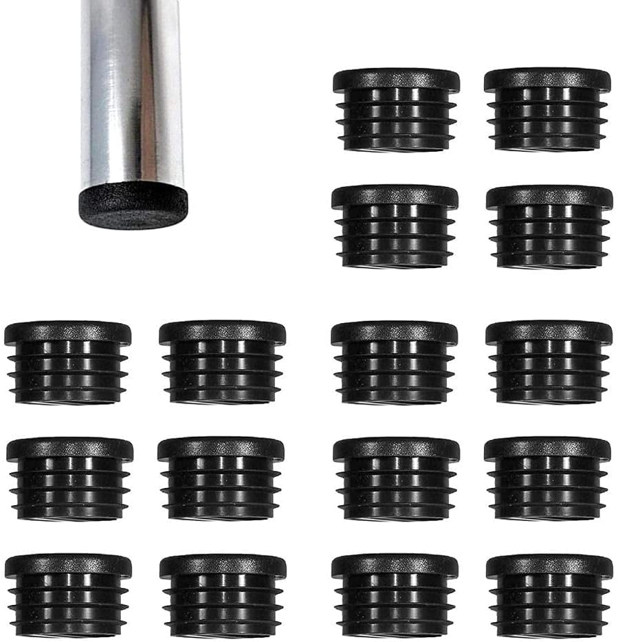 GZHJMY Round Plastic Inner Plugs Rubber End Covers, Table Foot End Caps ...