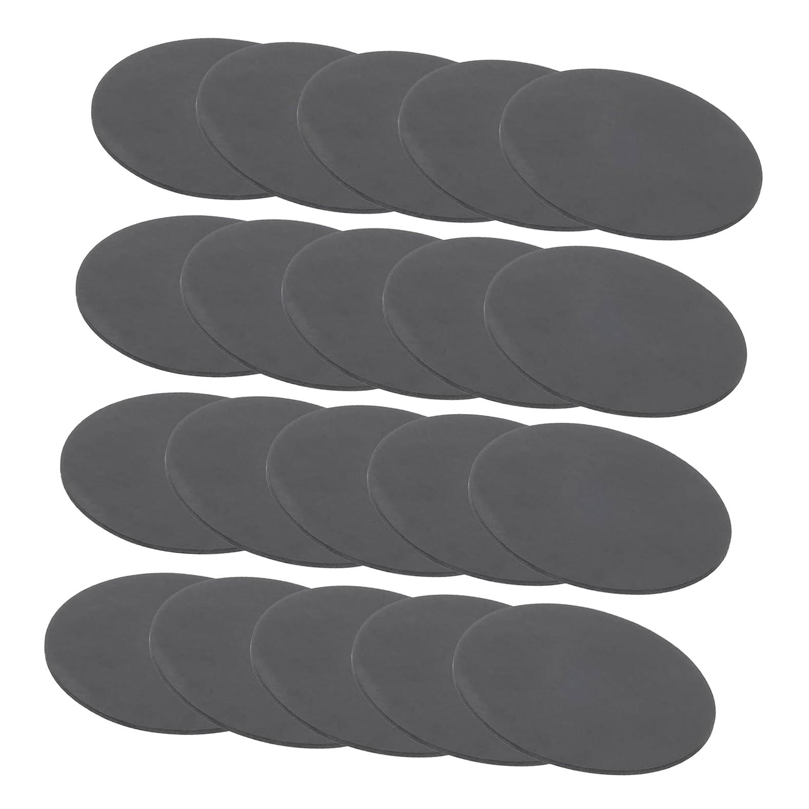 GZHJMY Rubber Solid Disc Washers, 20 Pieces 60mm Outer Diameter x 1.5mm ...