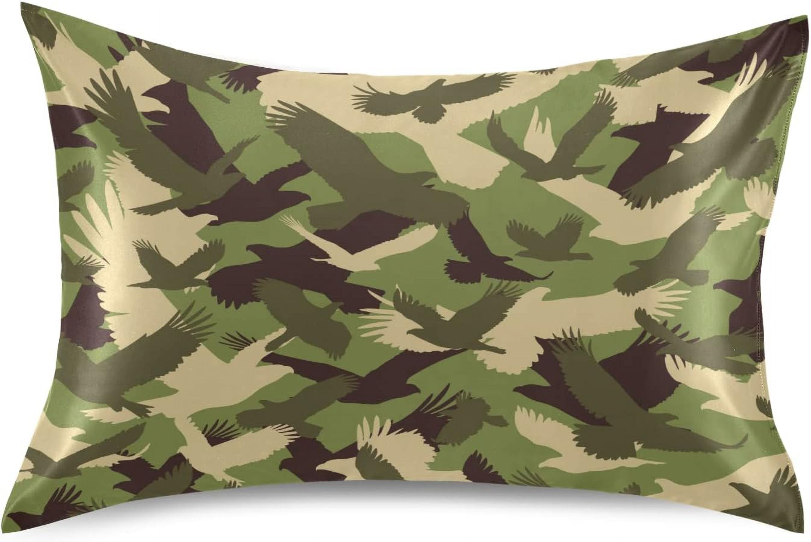 GZHJMY Satin Pillowcase, Satin Pillow Cases with Envelope Closure ...