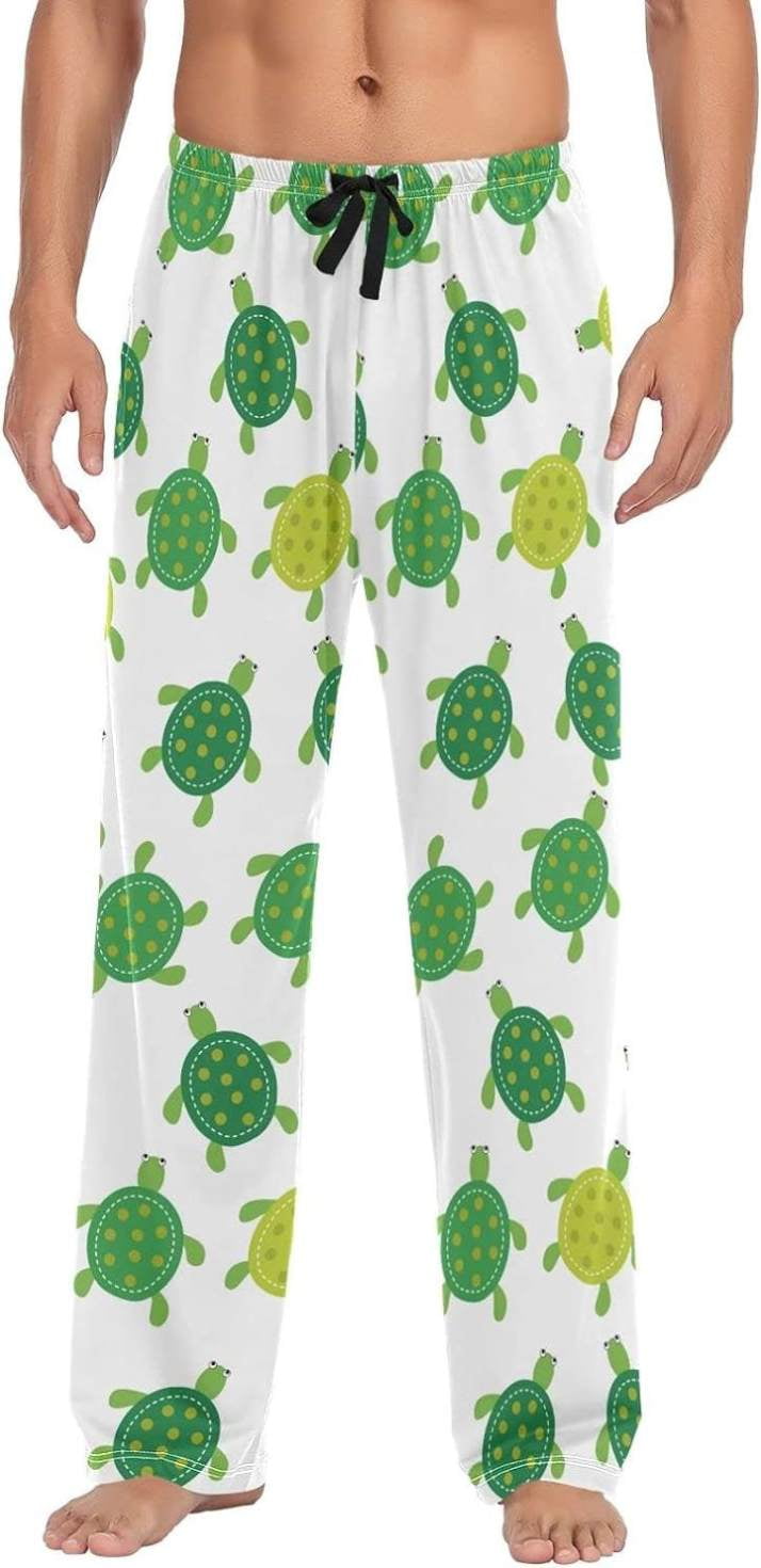 GZHJMY Sea Turtle Pajama Pants for Men, Lounge Pants Lightweight Men ...