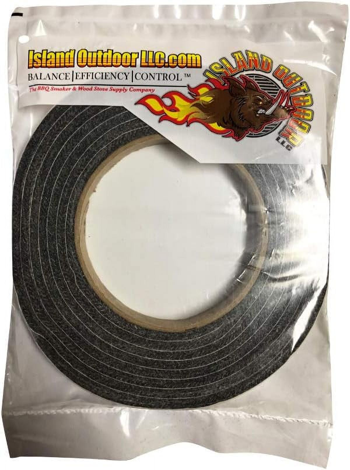 GZHJMY Self Stick BBQ Gasket Grey High Temp Smoker Gasket Charcoal ...