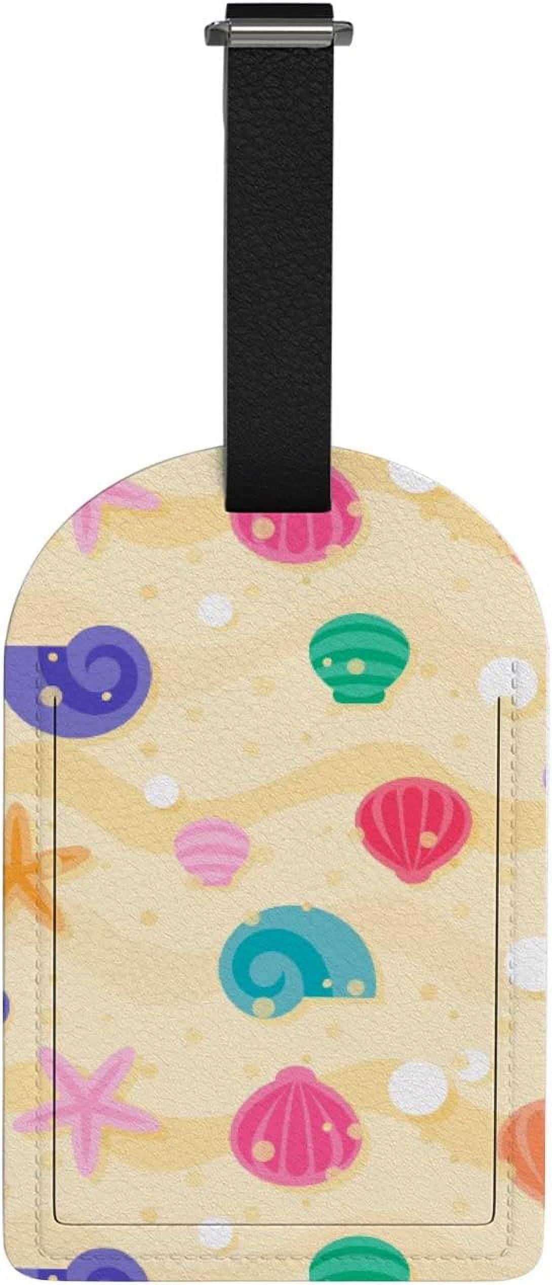 GZHJMY Shell Sea Stars and Pearl On Summer Beach Luggage Tags 1 Piece ...