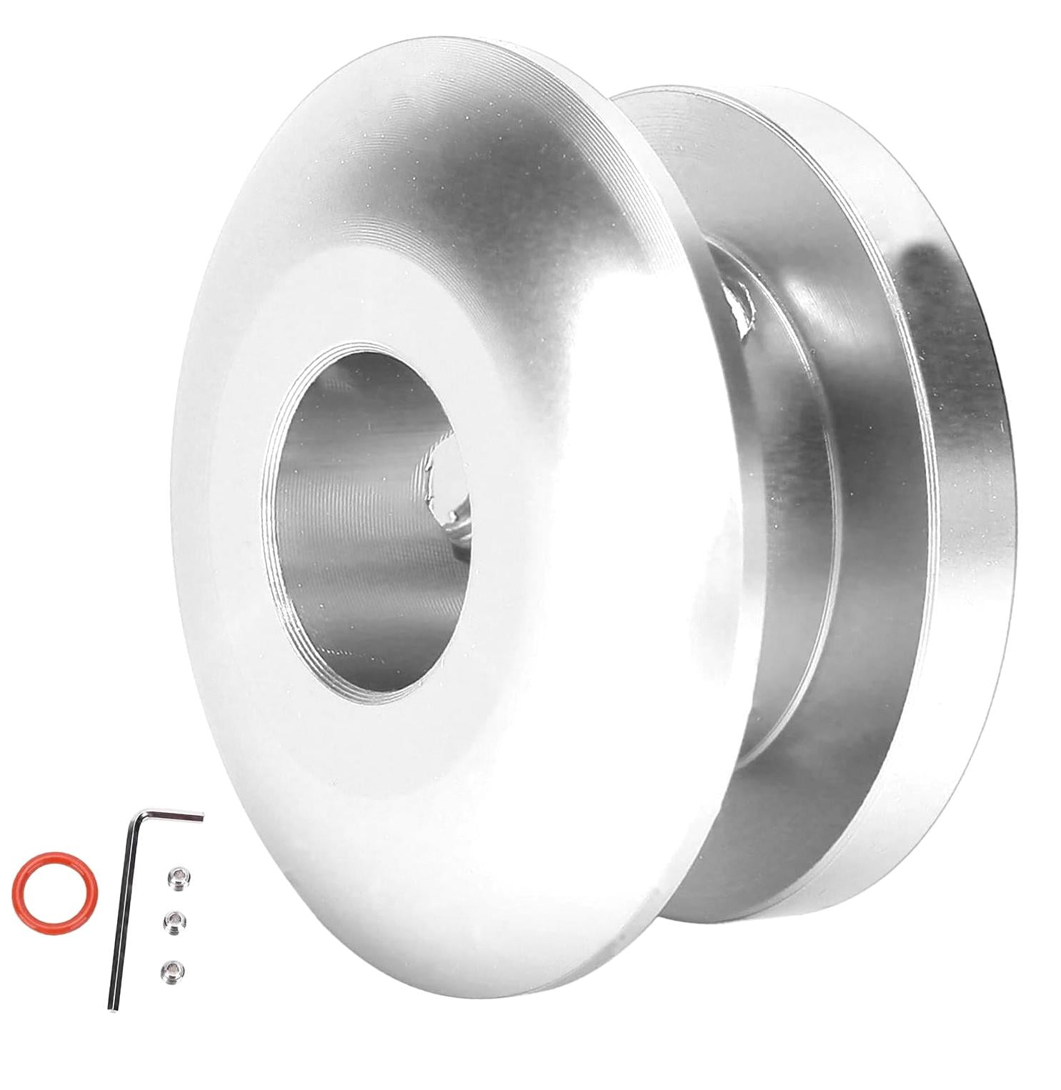 GZHJMY Shift Knob Stopper, Lever Boot Retainer, Silver Metal - Walmart.com