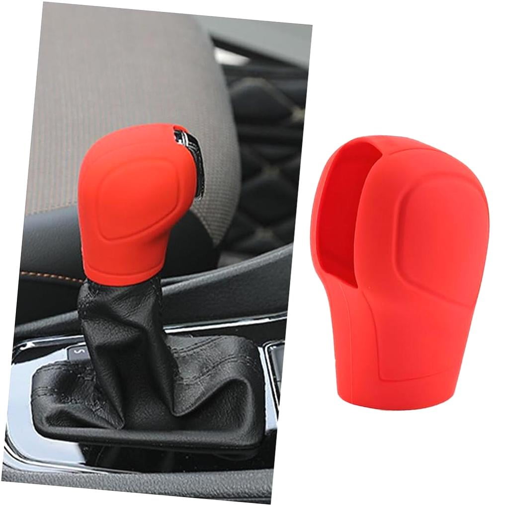 GZHJMY Silicone Gear Shift Knob Cover, Protective Automotive Shifter ...