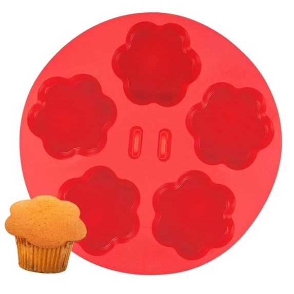 GZHJMY Silicone Muffin Pans for Baking - Star Shape Silicone Muffin Pan ...