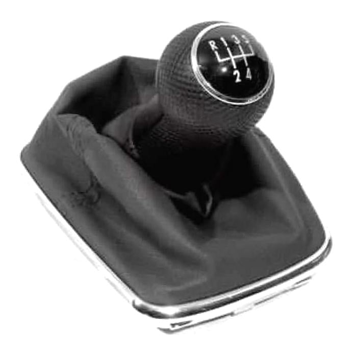 GZHJMY Single Chrome 5 Speed Gear Shift Knob with Gaitor for 1999-2005 ...