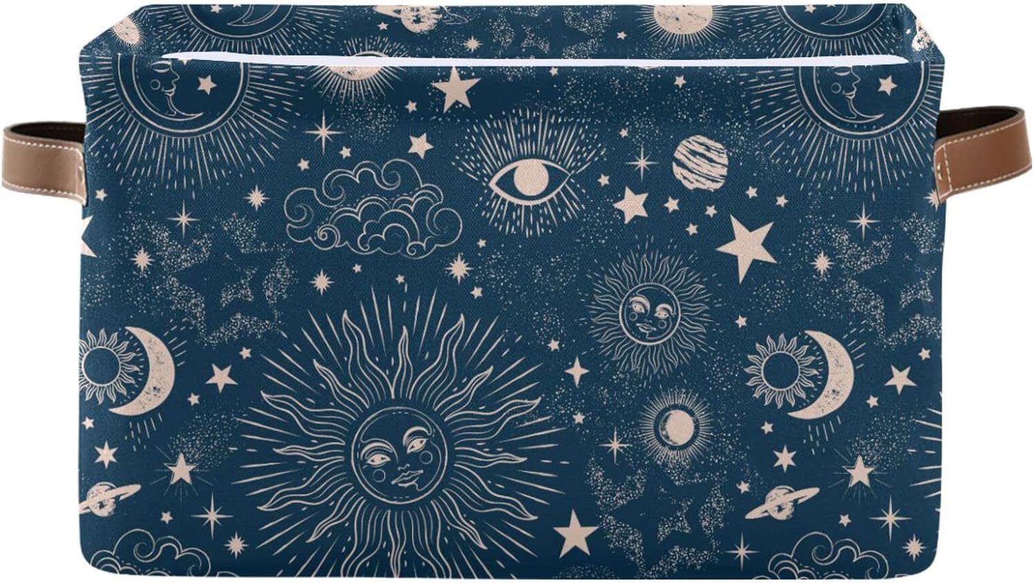 GZHJMY Space Galaxy Constellation Print Shelf Storage Baskets, Foldable ...